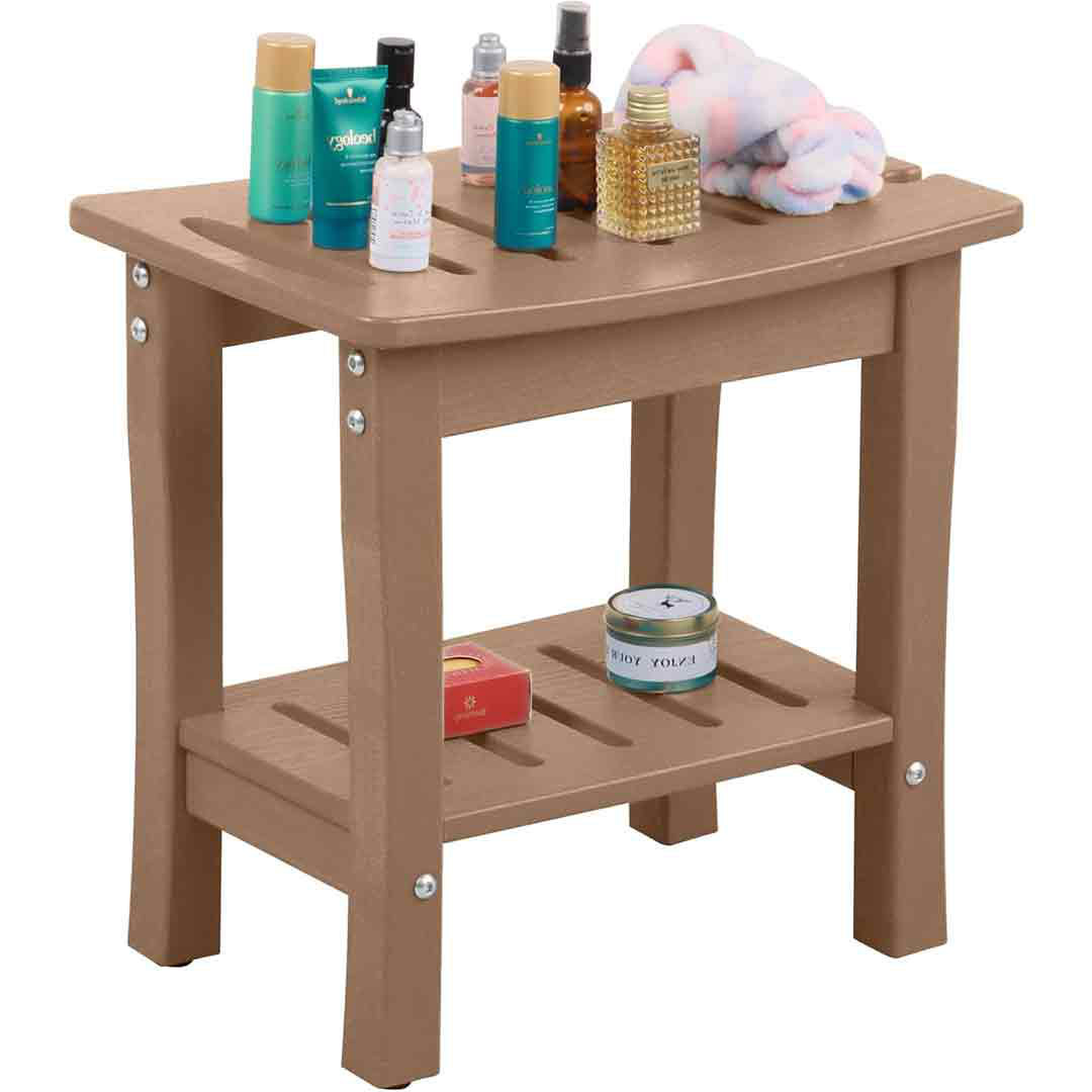 Latitude Run® Bathroom Bench And Shower Bench,Shower Stool With Storage ...