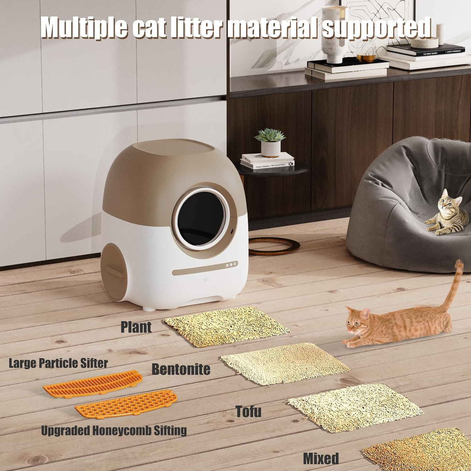 Tucker Murphy Pet™ Cat Litter Box Self Cleaning - Wayfair Canada
