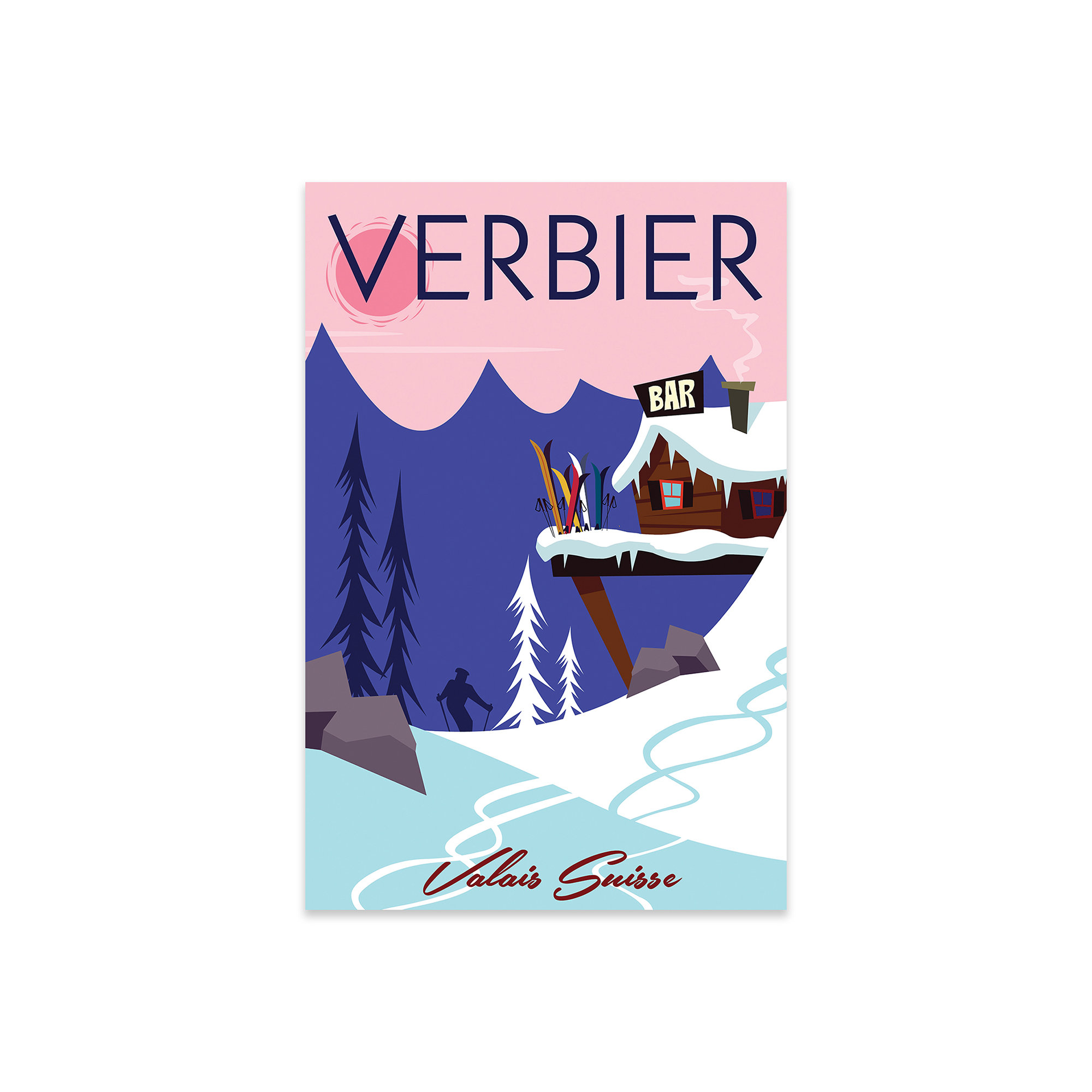 Winston Porter Verbier Apres On Plastic/Acrylic by Gary Godel Painting ...