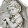 Exhart Solar Boy with Umbrella Statue, 19 Inch & Reviews - Wayfair Canada