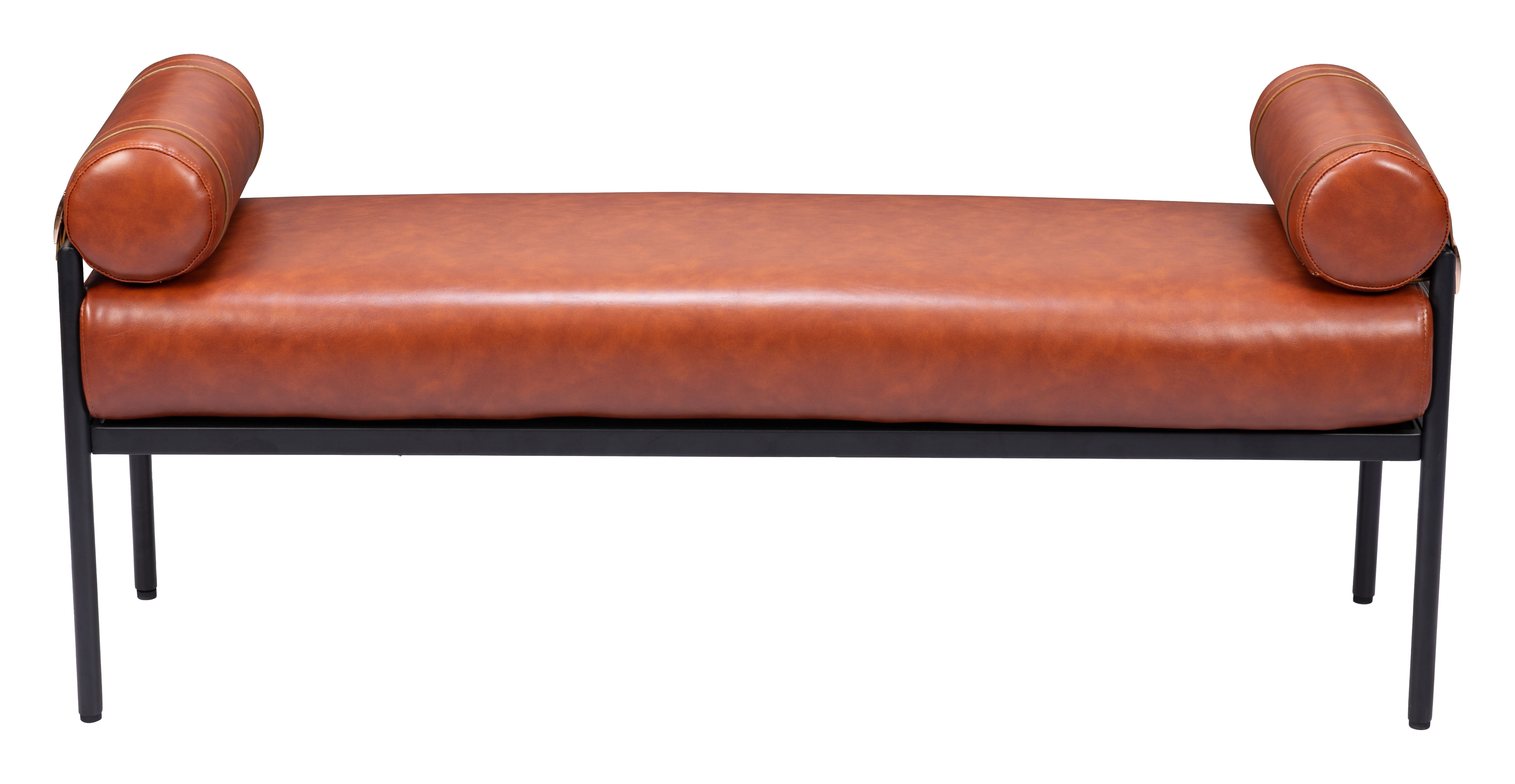 Zuo Hospitality Barrow Faux Leather Upholstered Bench | Wayfair