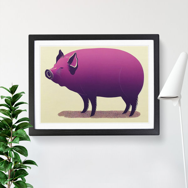 Brambly Cottage XH1022-9473X Unique Pig Art Vol.4 Abstract - Single ...
