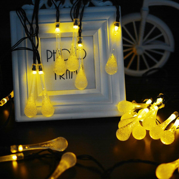 Wildon Home® Watsons 20' Outdoor LED Solar Powered 30 - Bulb Fairy ...