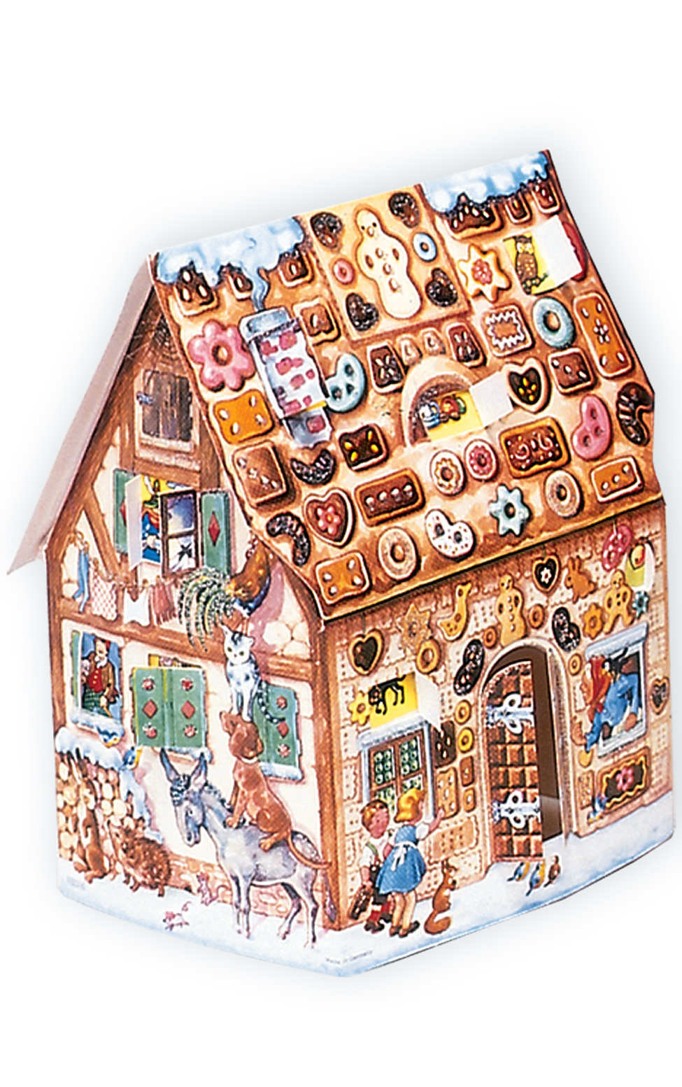 The Holiday Aisle® Gingerbread House Advent Calendar | Wayfair