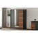 Brayden Studio MILANO Mirrored Sliding Door Wardrobe | Wayfair.co.uk