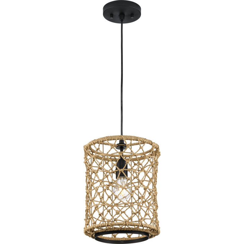 House of Hampton® Eimi 1 - Light Cylinder Pendant | Wayfair