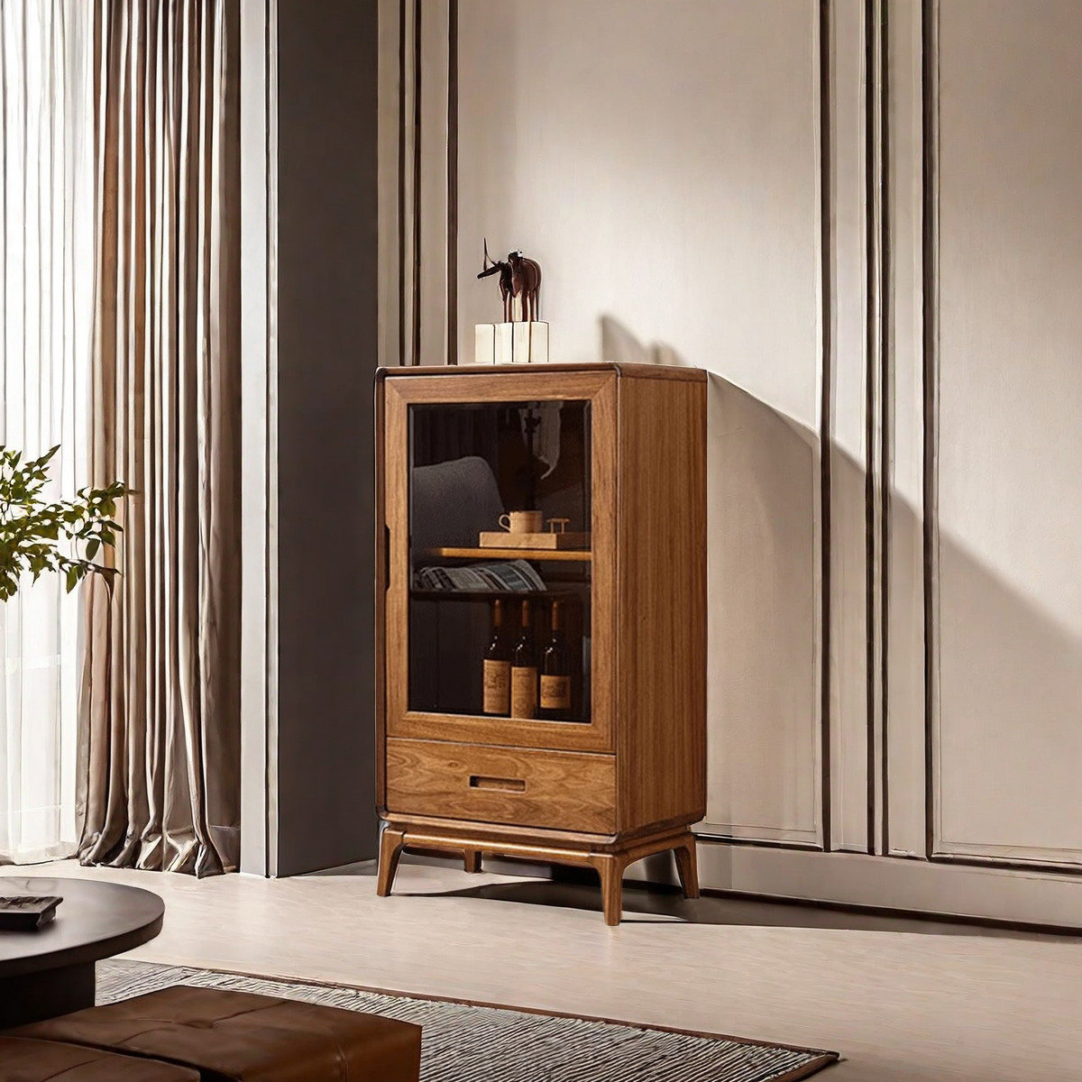 Dainty Table Solid Wood Accent Cabinet | Wayfair