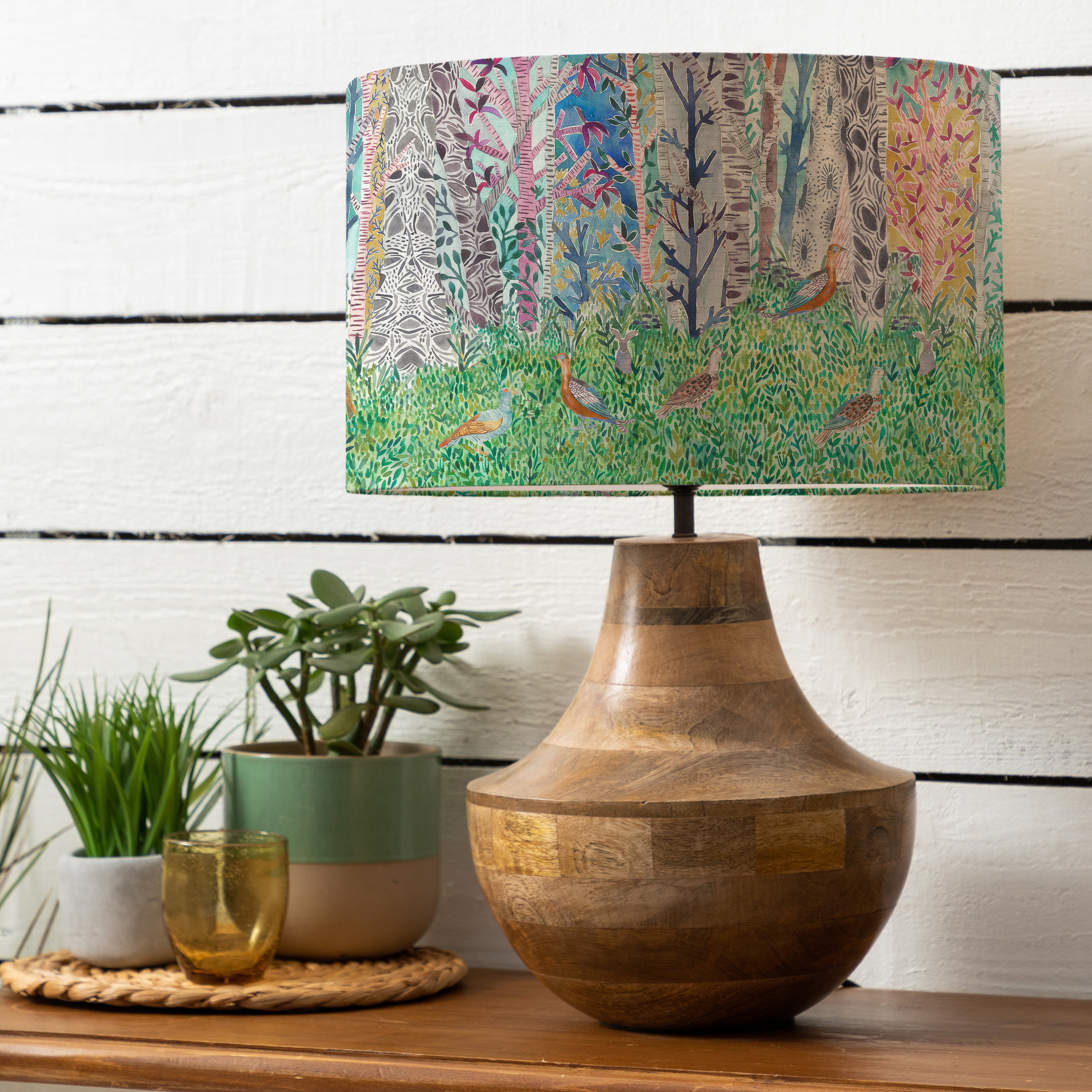 Voyage Maison Leven Mango Table Lamp & Whimsical Tale Eva Dawn Shade | Wayfair.co.uk
