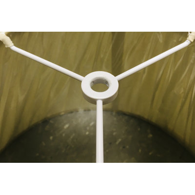 Medallion Lighting 11'' H x 19'' W Linen Empire Lamp Shade & Reviews ...