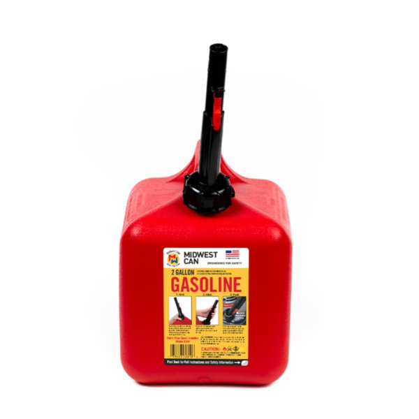 Midwest Can Gasoline Can with Flame Shield | Wayfair