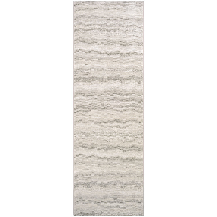 Union Rustic Ianthe Abstract Earthtones Multicolor Performance Area Rug ...