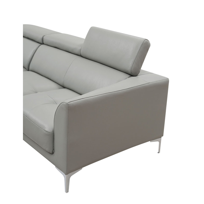 Orren Ellis Purtee Upholstered Sectional & Reviews | Wayfair