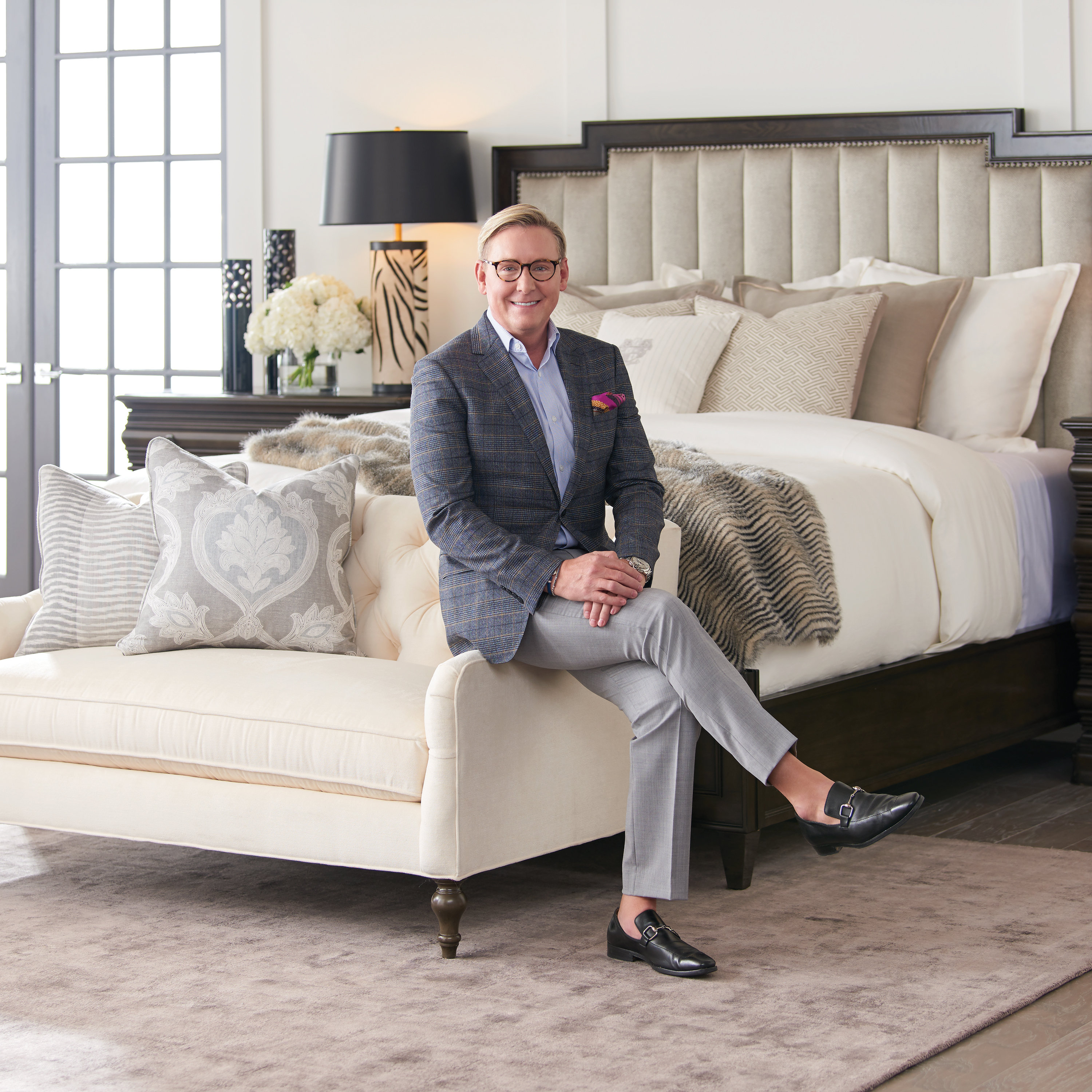 Barclay Butera Upholstery Square Ottoman | Perigold