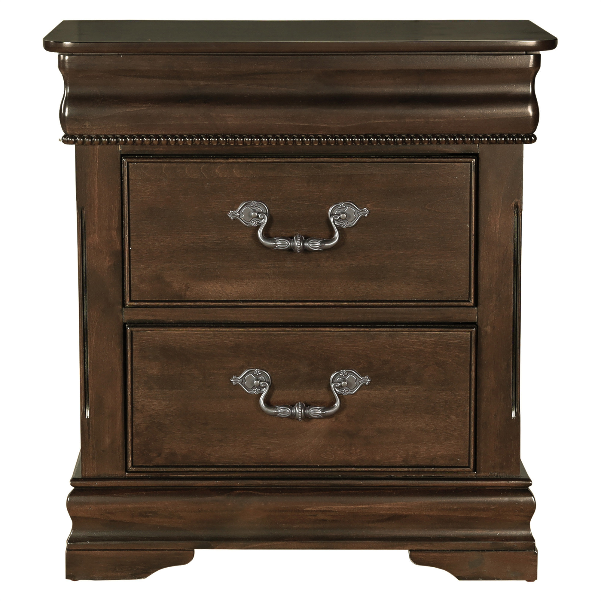 Bloomsbury Market Classic Nightstand, Hidden Drawer, Traditional ...