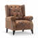 Mercer41 Microsuede Wingback Chair & Reviews | Wayfair.co.uk