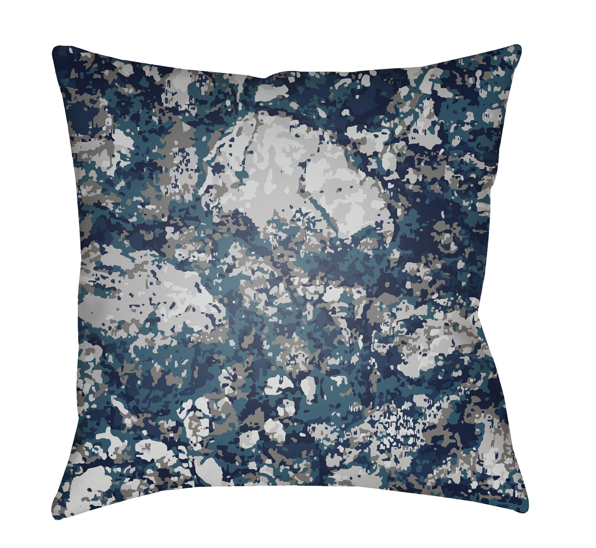 Livabliss Textures Indoor/Outdoor Square Throw Pillow | Wayfair