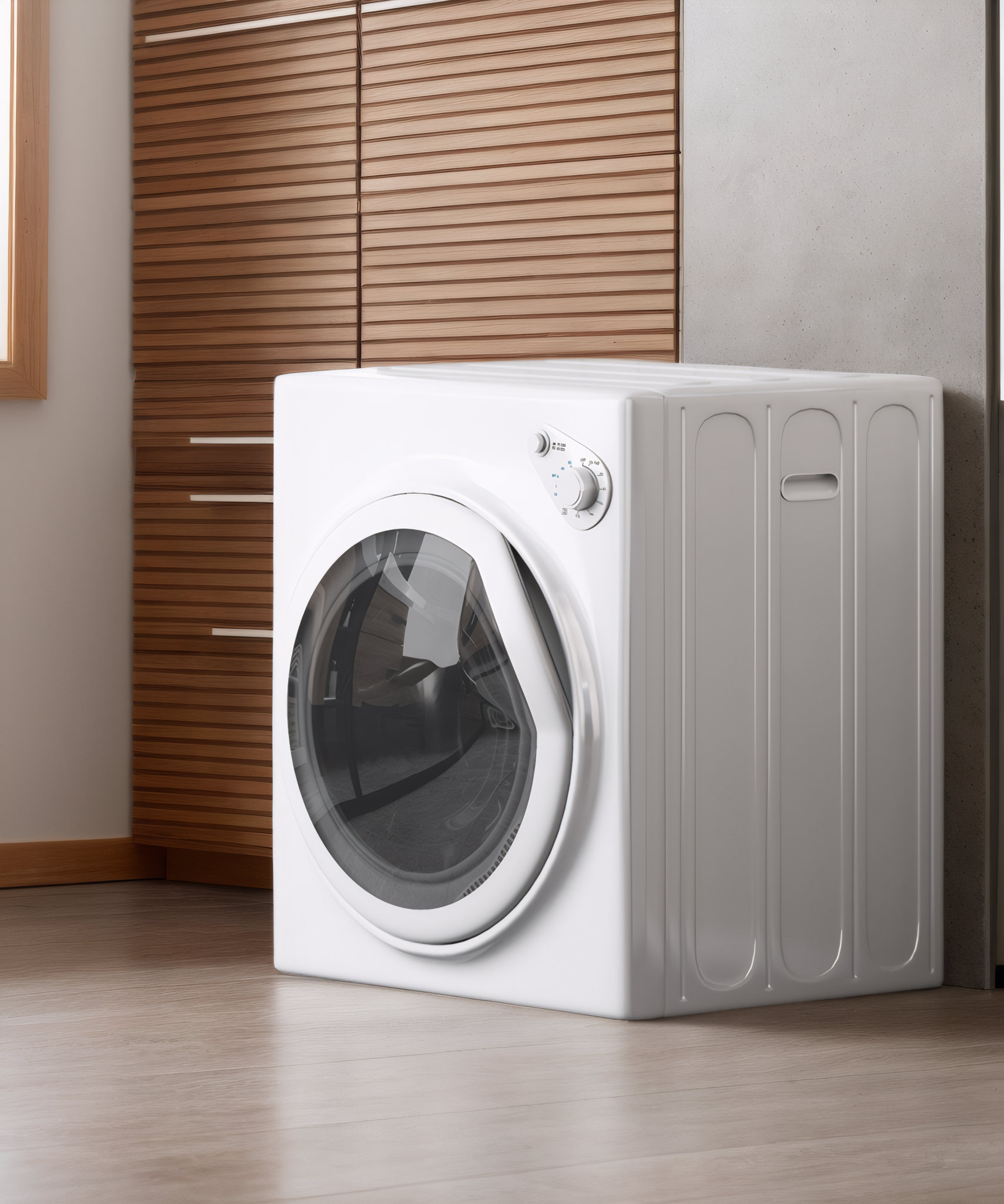 TABU 3.2 Cu. Ft. Compact High Efficiency Electric Dryer With Delicate ...