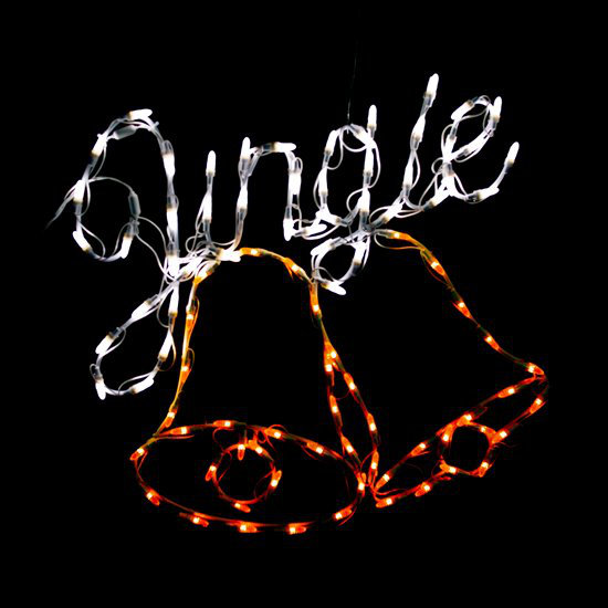 The Holiday Aisle® Jingle Bells with Flash (Motion) Option Lighted ...