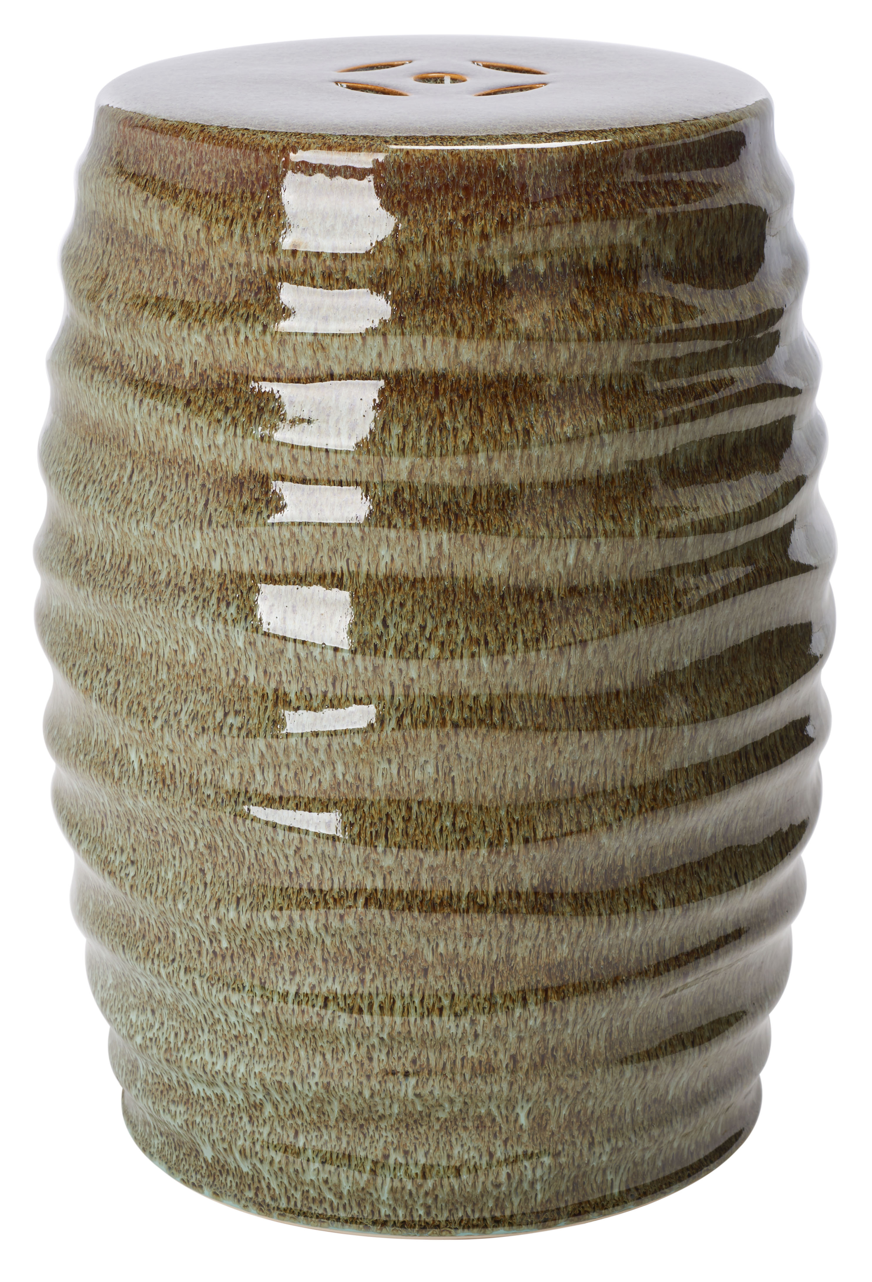 Brayden Studio® Studebaker Ceramic Accent Stool & Reviews | Wayfair