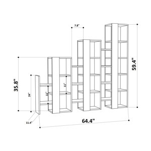East Urban Home Bookcase & Reviews | Wayfair