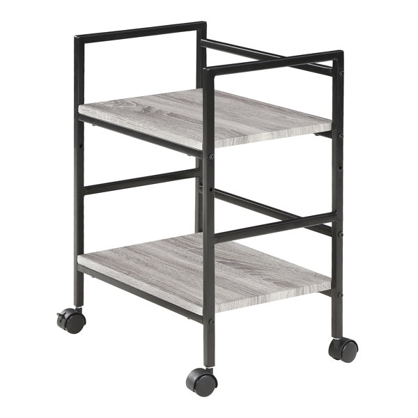 17 Stories Zaylee 45cm W Metal Shelving Unit with Wheels & Reviews ...