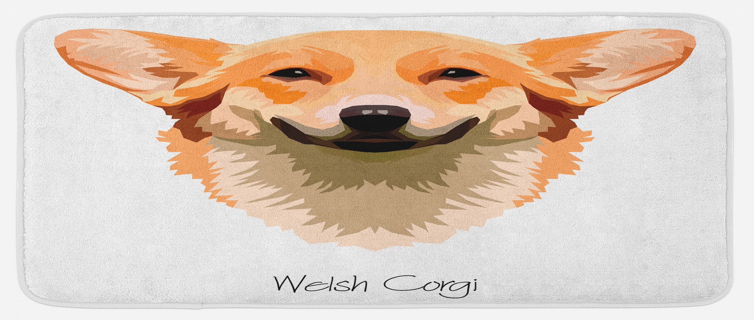 East Urban Home Corgi Kitchen Mat | Wayfair