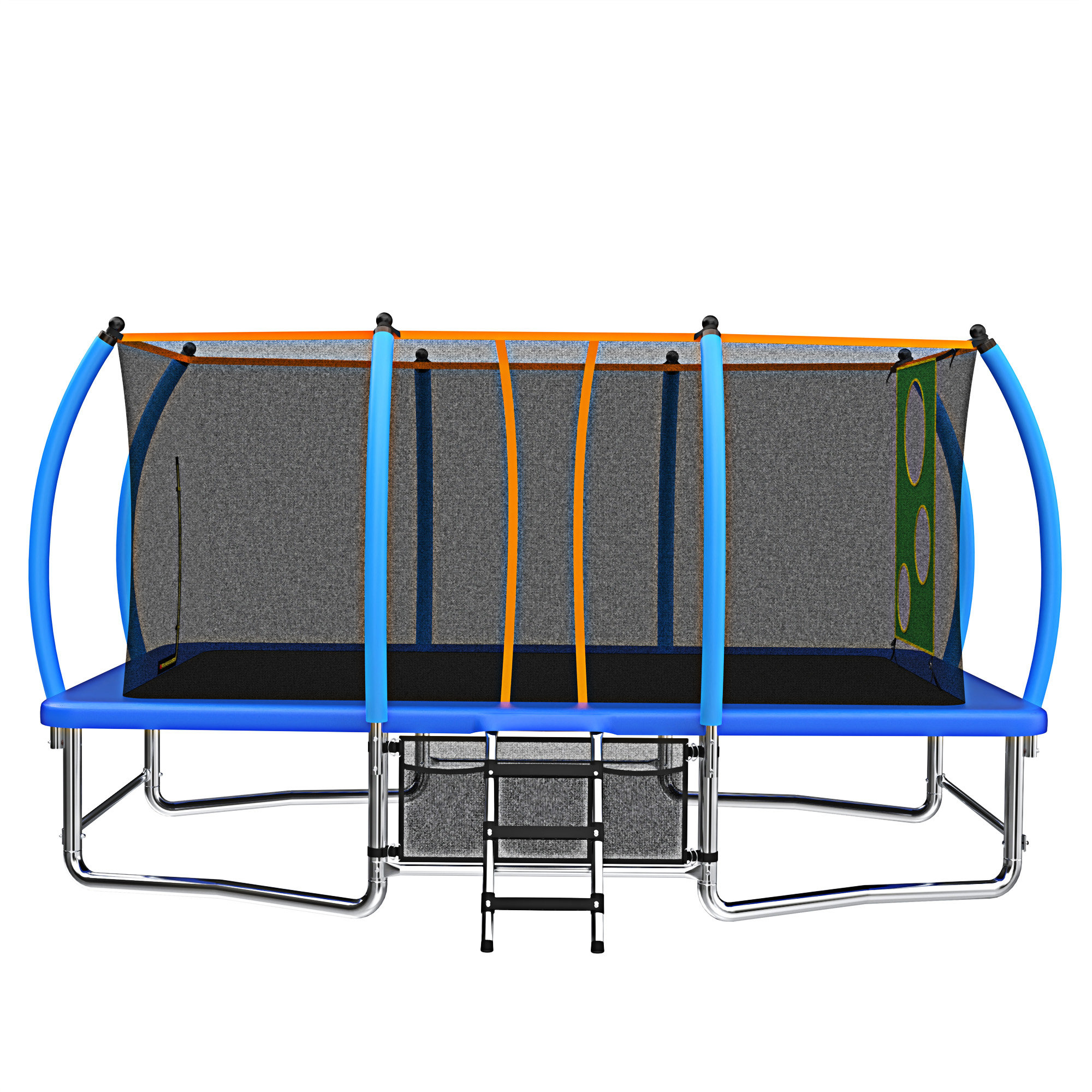 HANGZHOURUNXIN 10X16ft Outdoor Square Trampolines For Kids Adults Long ...