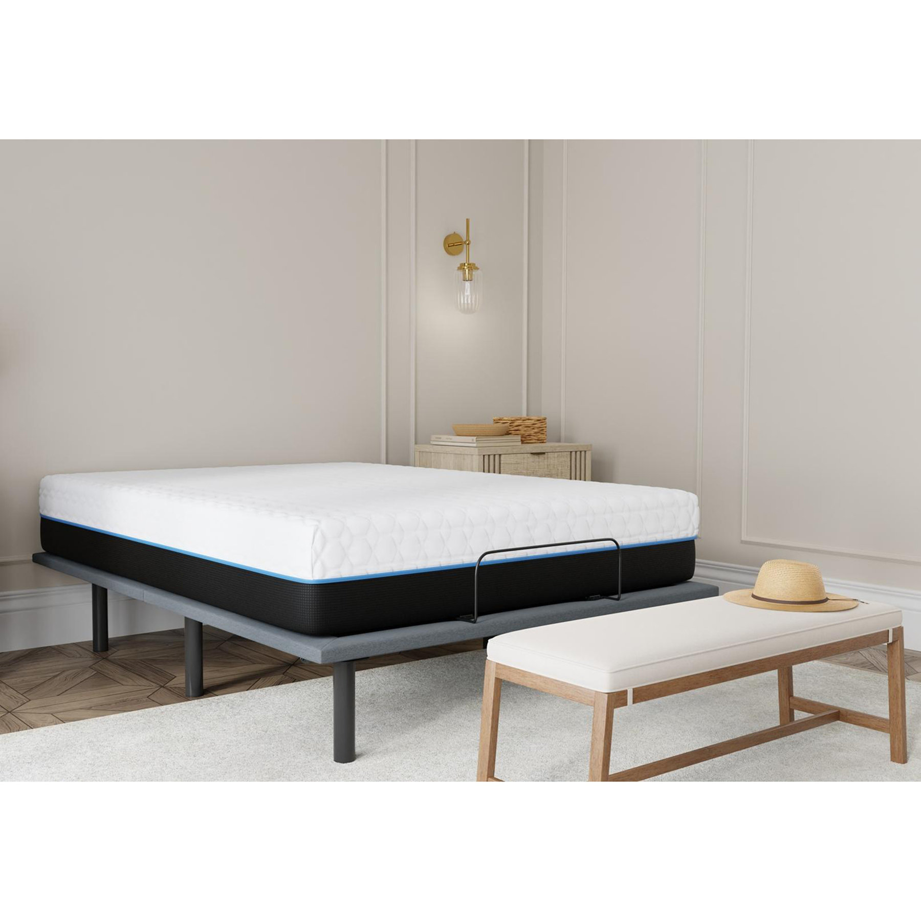 Alwyn Home California Plush Memory Foam Mattress | Wayfair