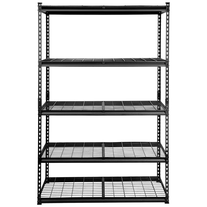 Rebrilliant Mariany Steel Height -Adjustable Shelving Unit & Reviews ...