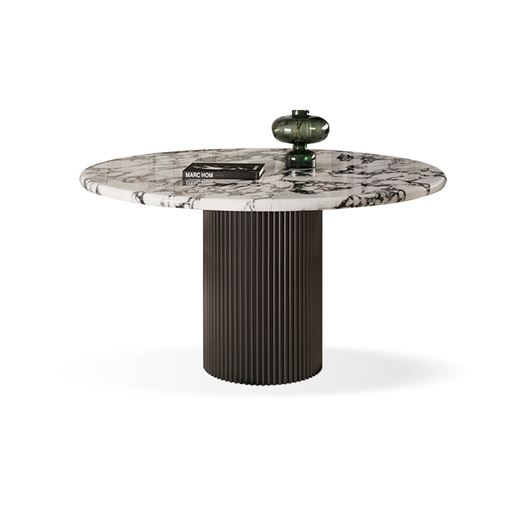 Vladimeers Trading Picture Color Round Marble Dining Tables | Wayfair