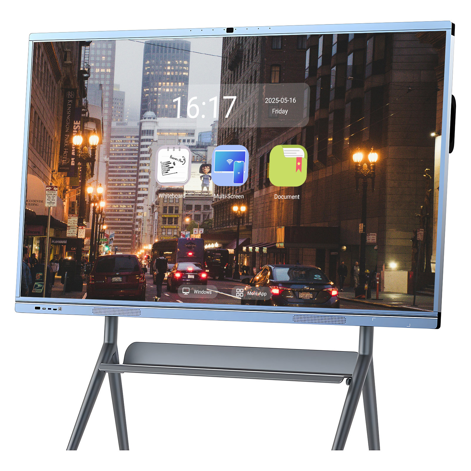 JYXCN Smart Board 75 Inch Interactive Whiteboard, All-in-One Touch ...