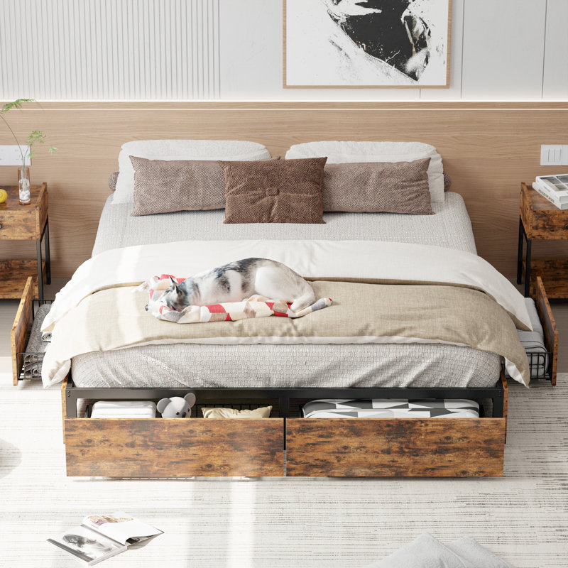 17 Stories Taylor-Paige Bed Frame & Reviews | Wayfair