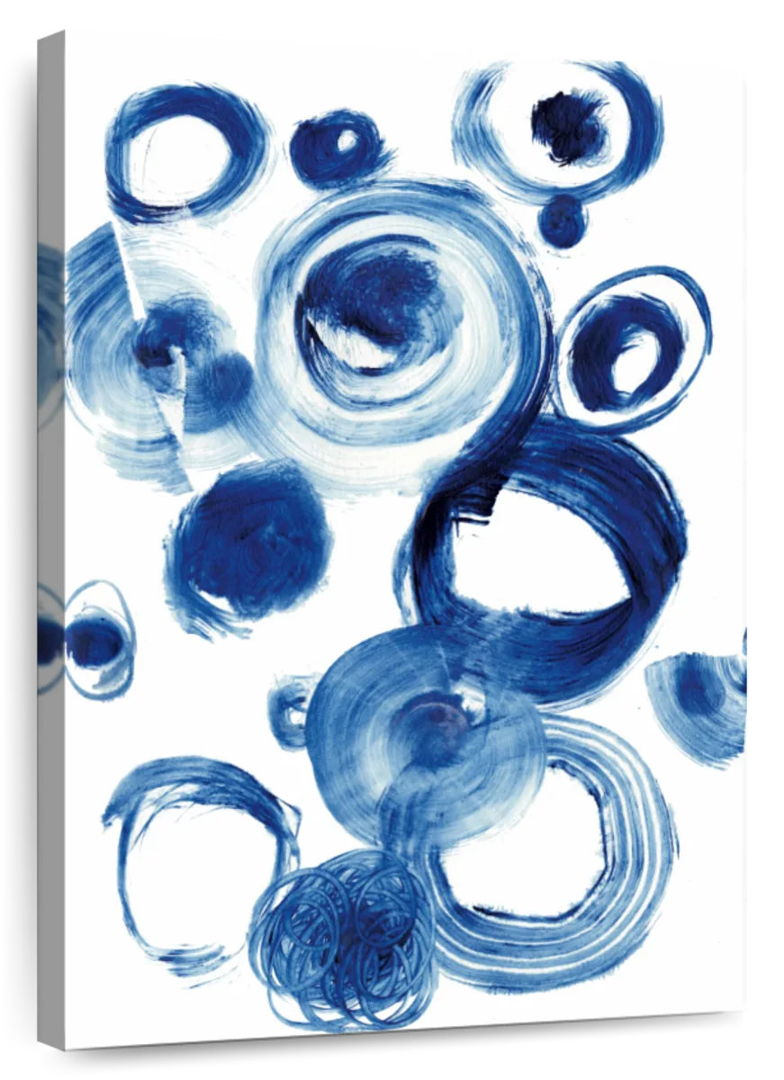 Wade Logan® Avery Blue Circle Study IV - Wayfair Canada