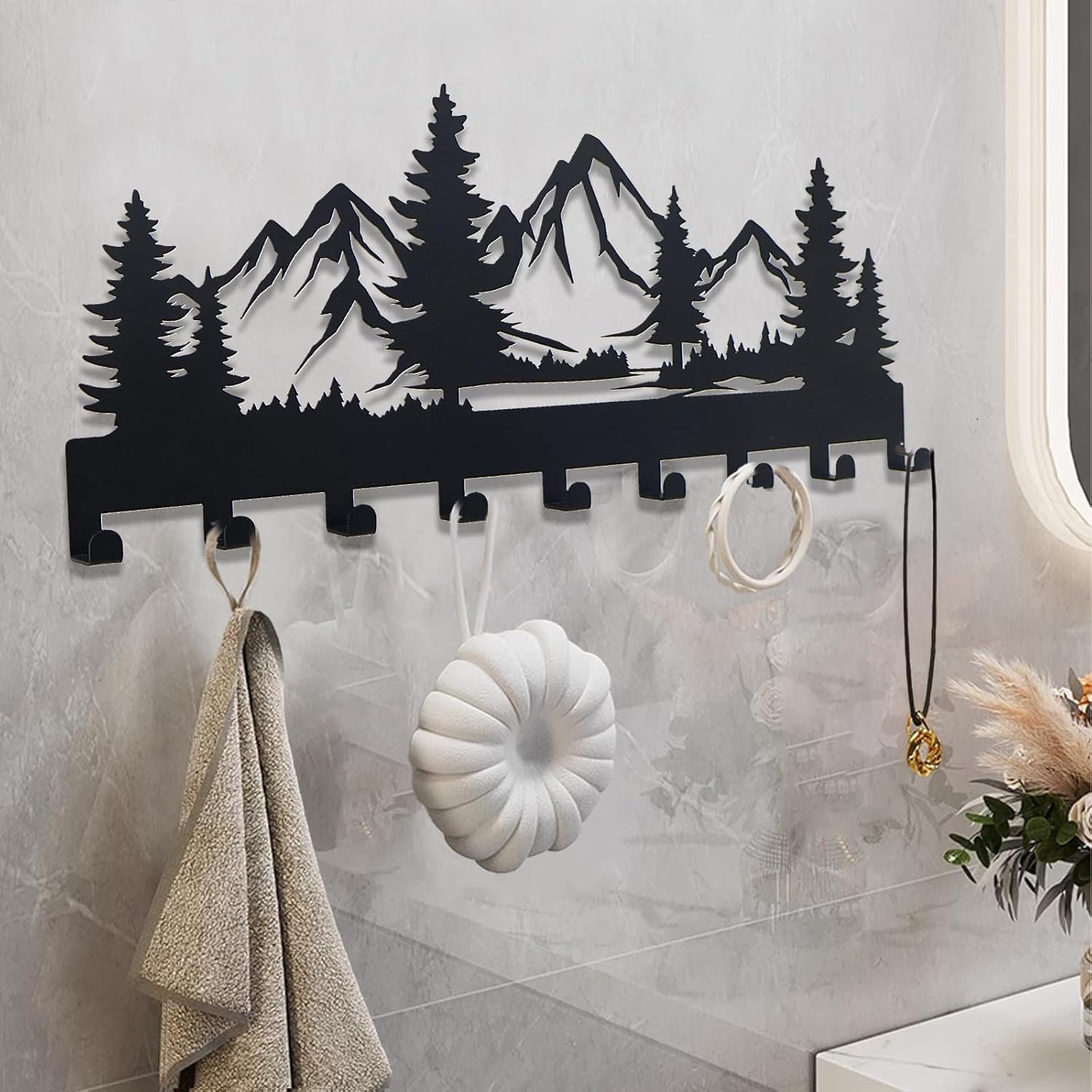 Silodo Key Organizer Rack with 9 Hooks - Wayfair Canada