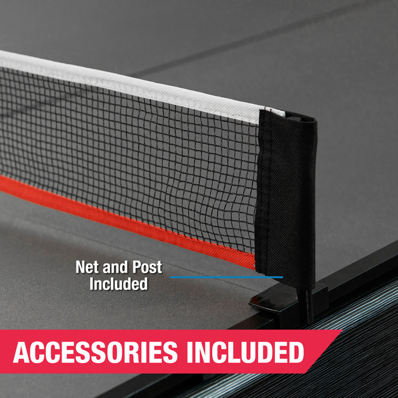 MD Sports 4-Piece Foldable Table Tennis Conversion Top, 9mm Thick ...