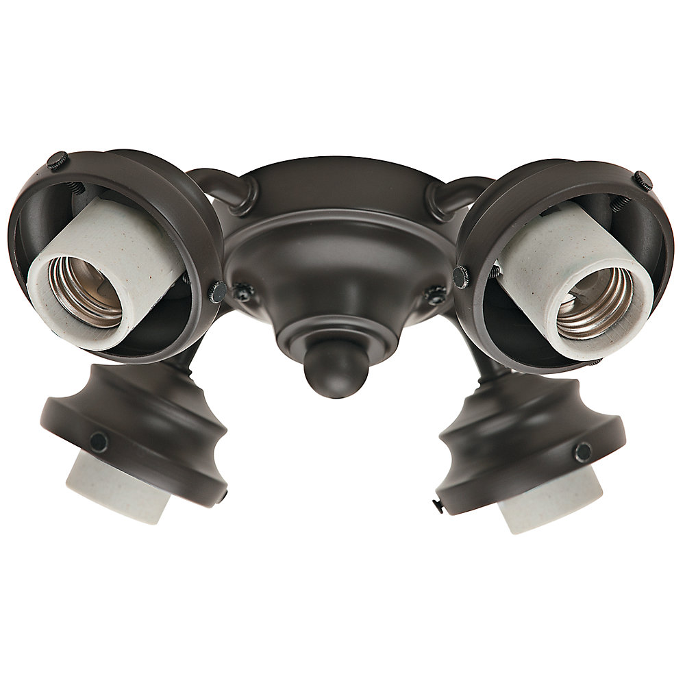 Hunter Fan 4-Light Ceiling Fan Light Fitter & Reviews | Wayfair