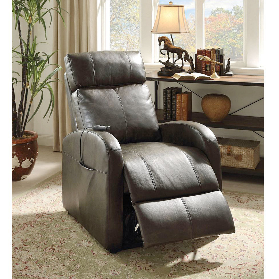 Brayden Studio Rocker Recliner Motion PU | Wayfair