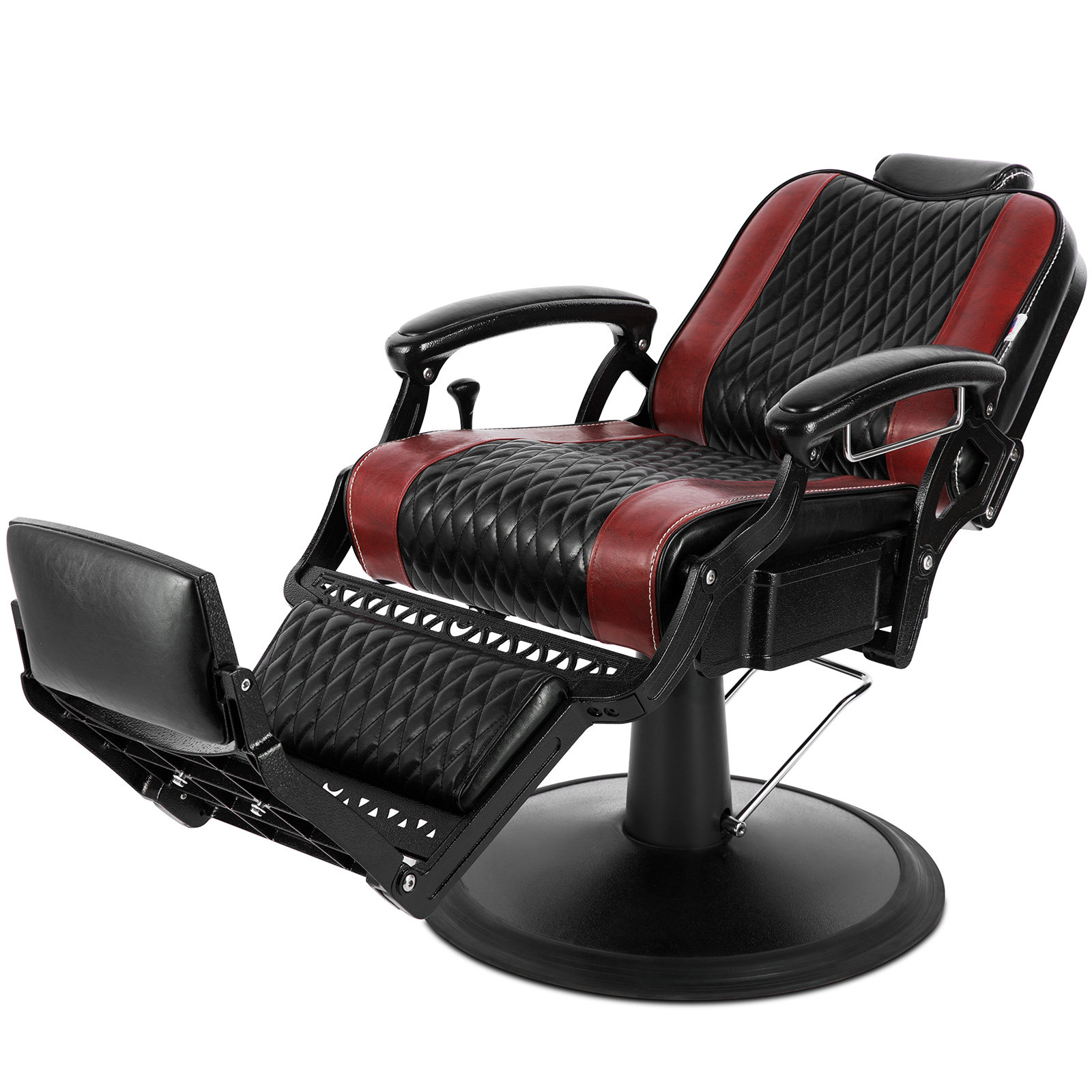 The Twillery Co. Levant Retro Barber Chair Classic Heavy Duty Barber ...