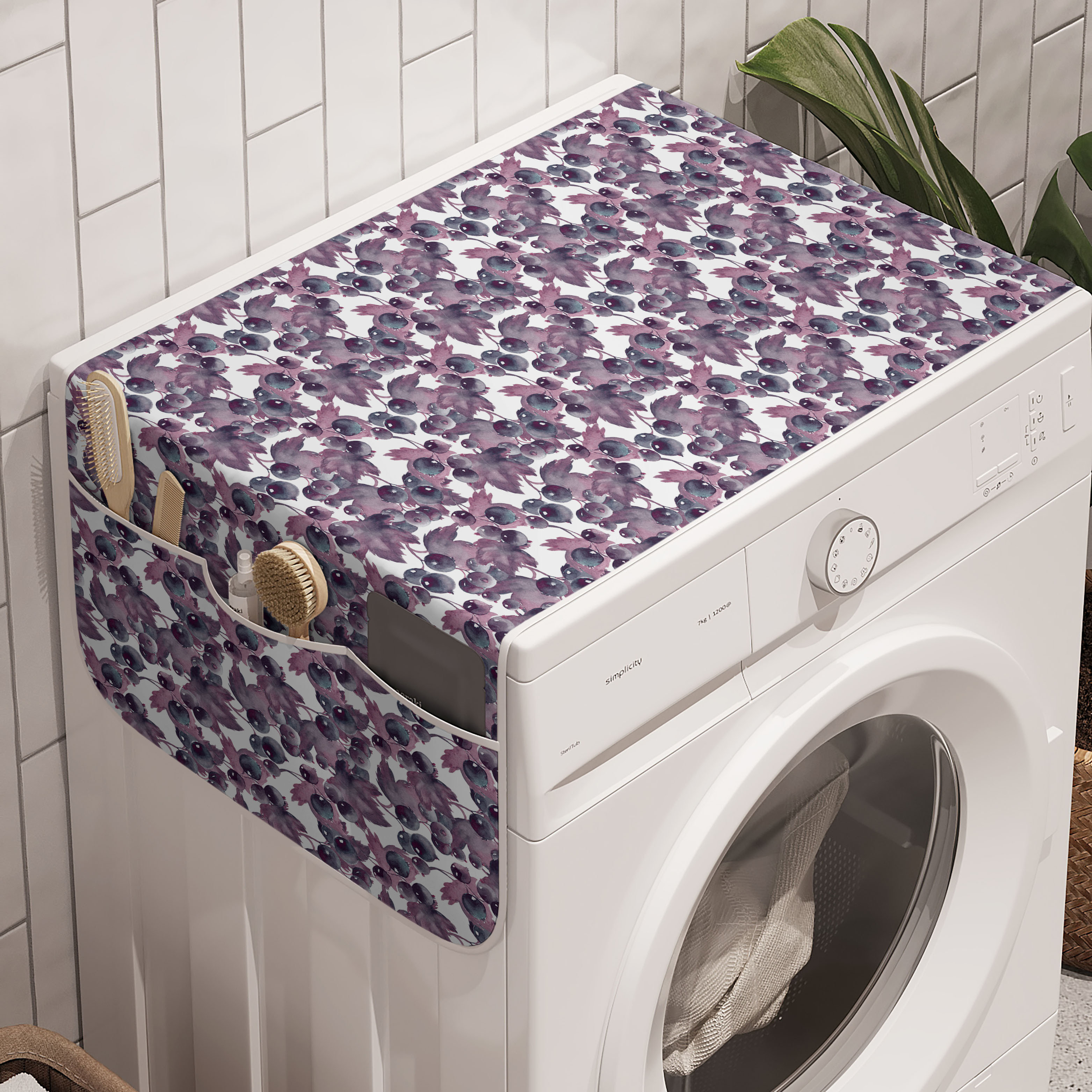 East Urban Home Autumnal Pattern Washing Machine Organizer Pack of 2 47 ...
