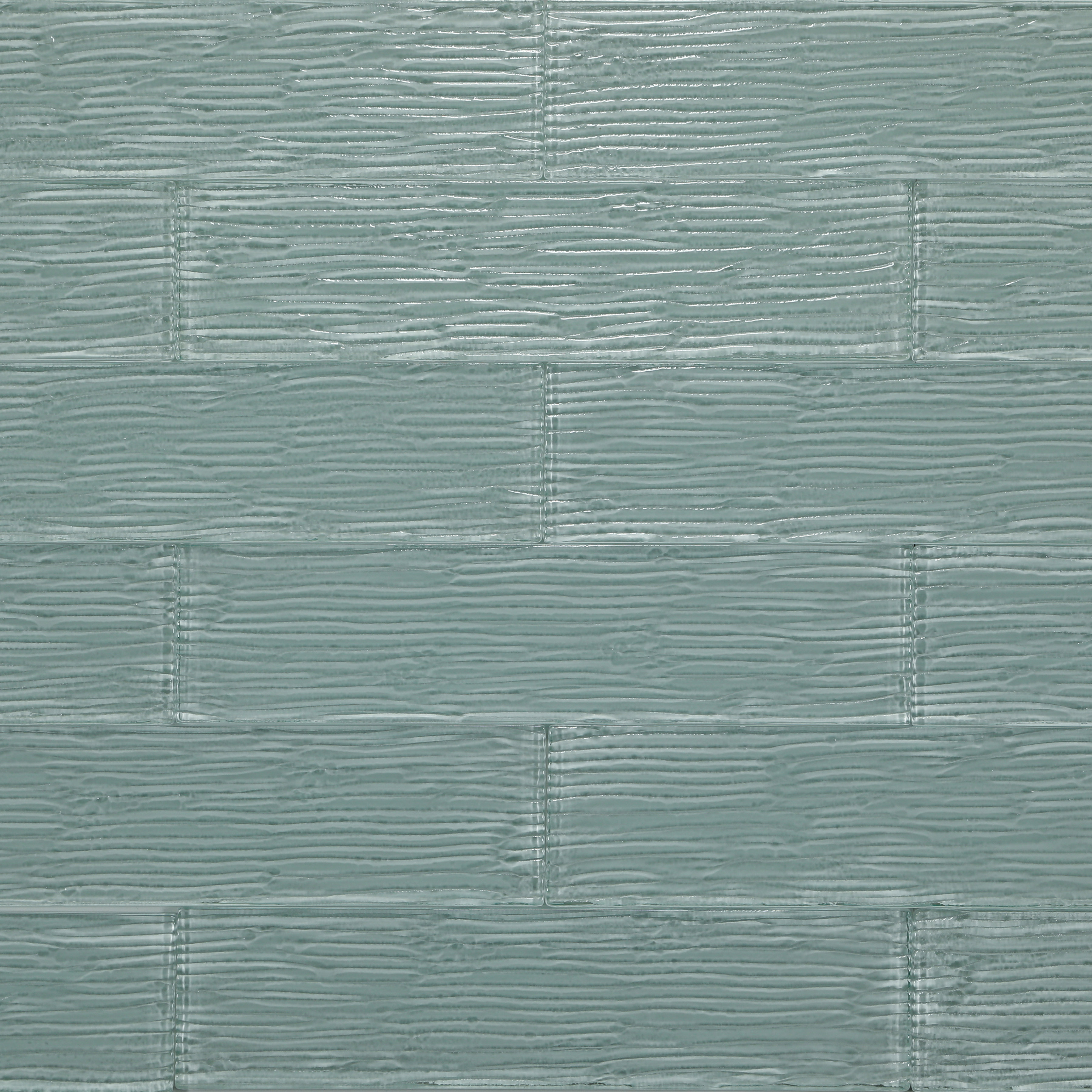 Dovecove Brendon 3" x 12" Crystal Glass Brick Wave Subway Wall Tile ...