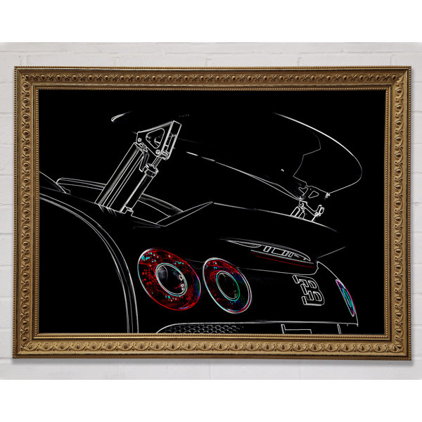 ClassicLiving Bugatti Veyron Rear Spoiler Psychedelic - Single Picture ...