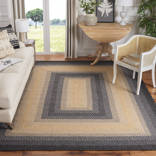 Union Rustic Kaluda Hand Braided Geometric Rug | Wayfair