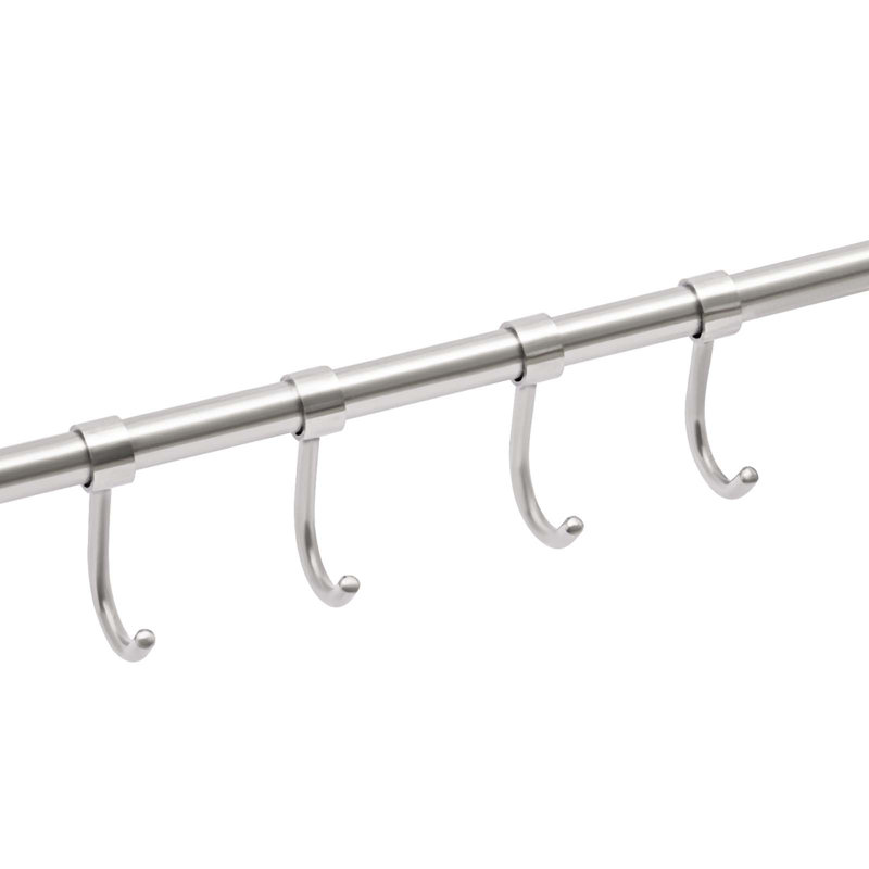 Prep & Savour 20'' Metal Straight Wall Mounted Pot Rack | Wayfair