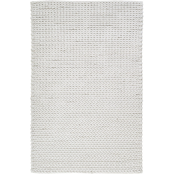 Union Rustic Mathews Handwoven Wool Cream Area Rug & Reviews | Wayfair