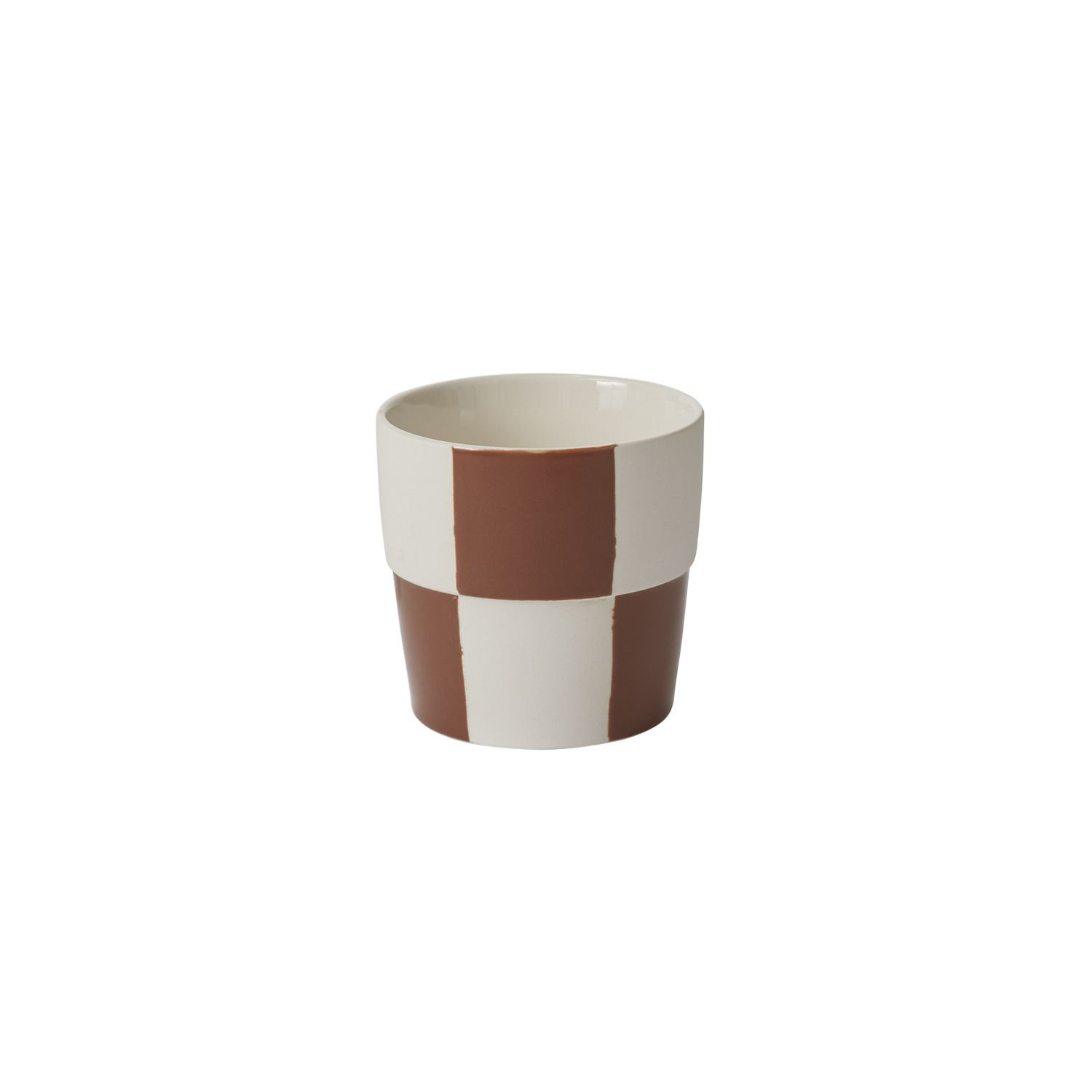 AllModern Caitlin Checkerboard Ceramic Pot Planter & Reviews | Joss & Main