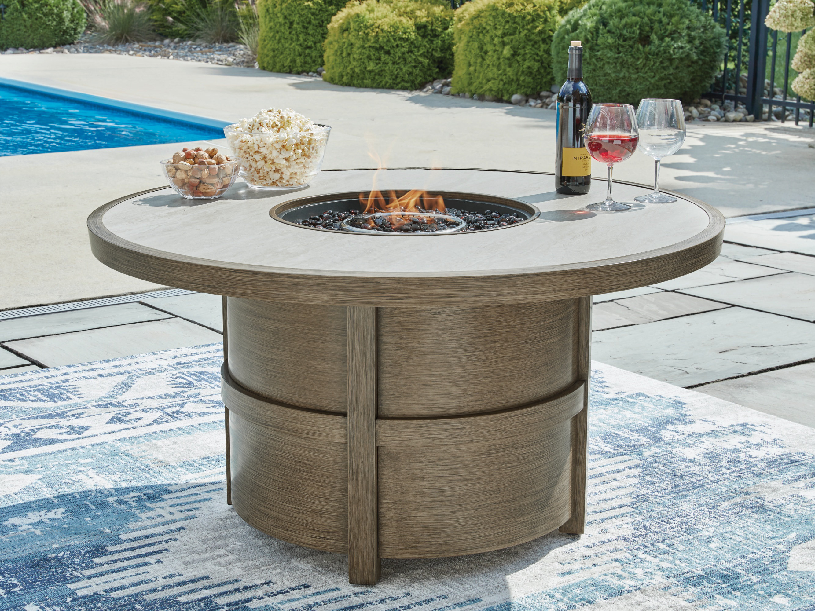 Lark Manor Springbrook Fire Pit Table - Wayfair Canada