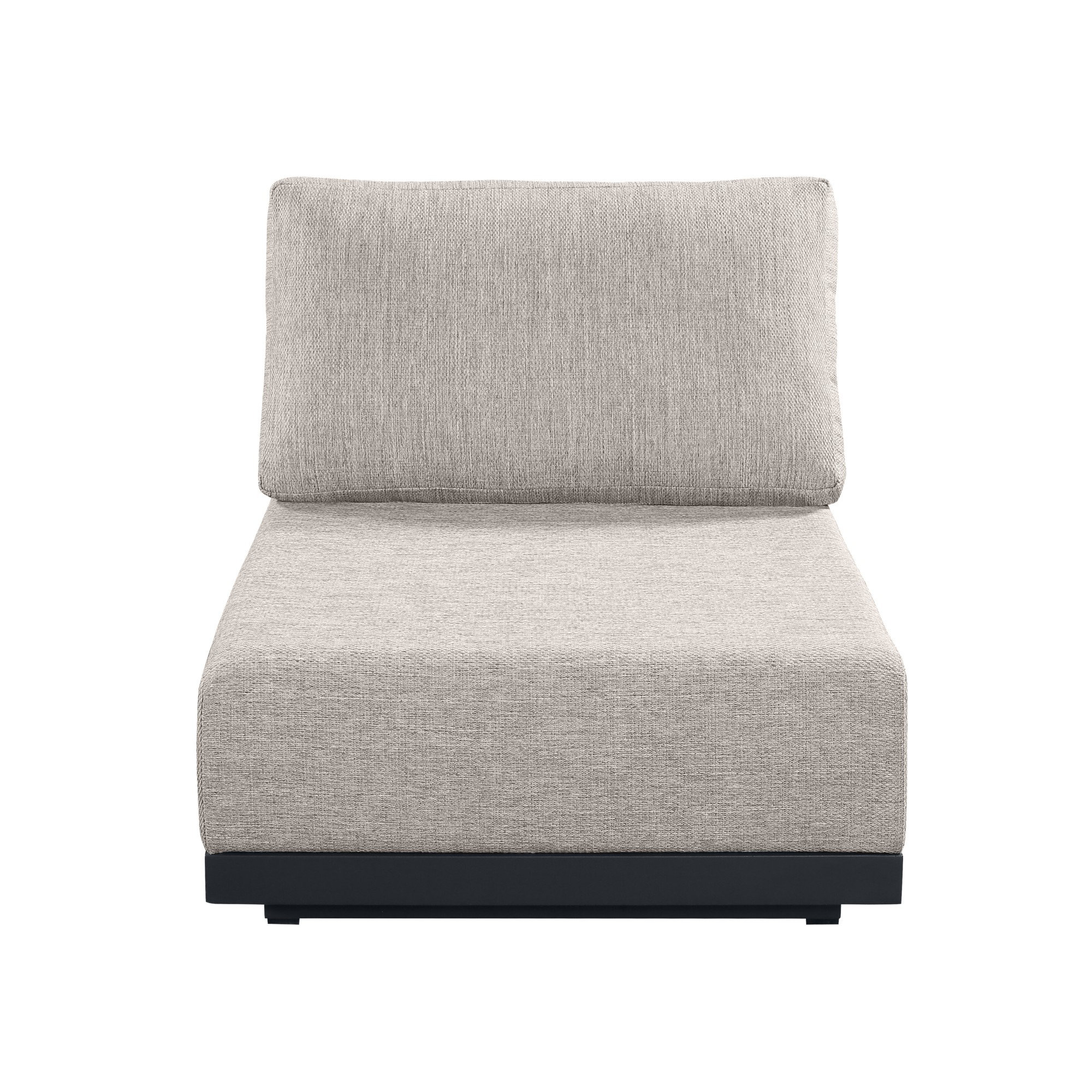 Hokku Designs Oslo Aluminum Outdoor Upholstered Lounge Chair | Wayfair