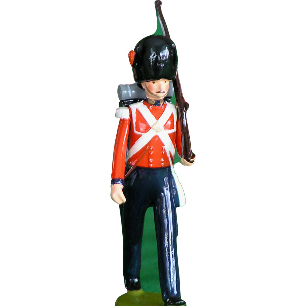 Wet Paint Printing Toy Soldier British Palace Guard with Rifle ...