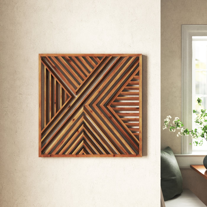 Birch Lane™ Solid Wood Abstract Wall Decor & Reviews | Wayfair