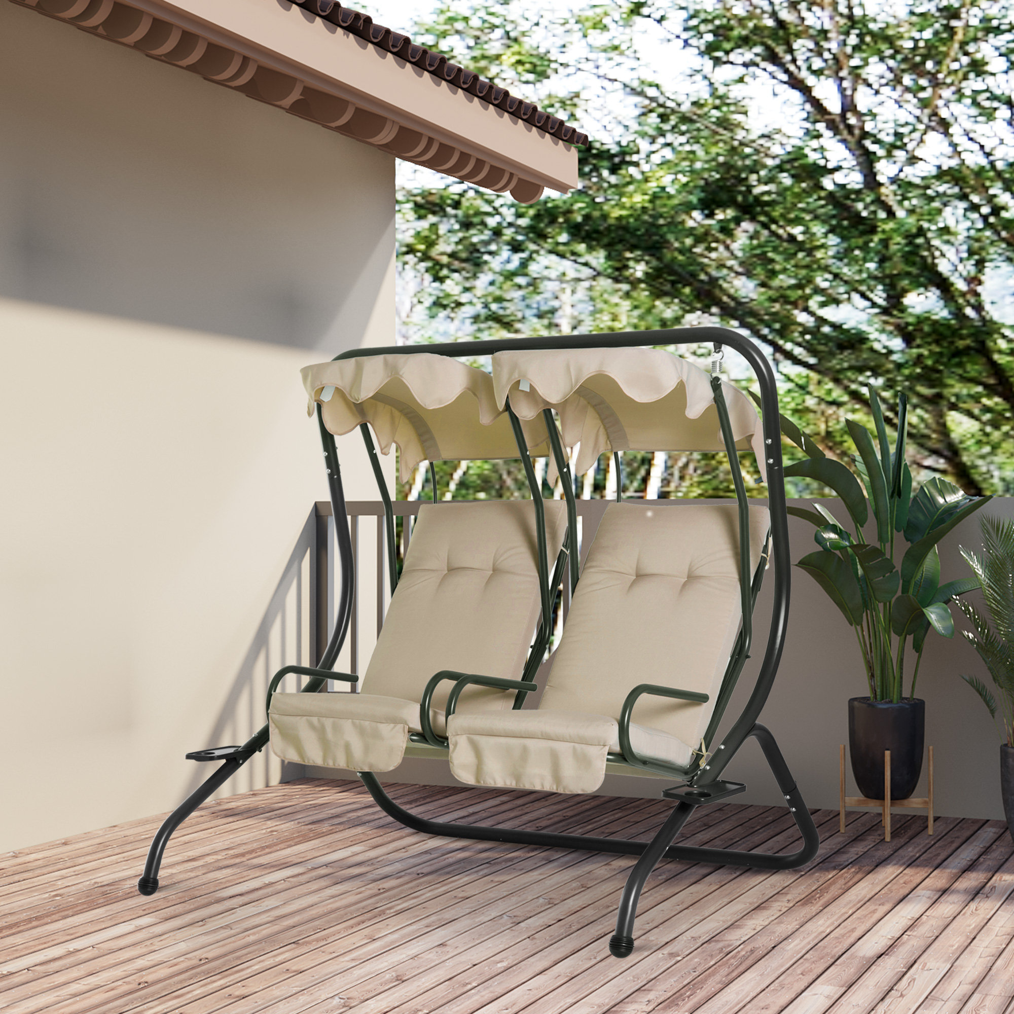 Outsunny Polyester Roof for Canopy | Wayfair